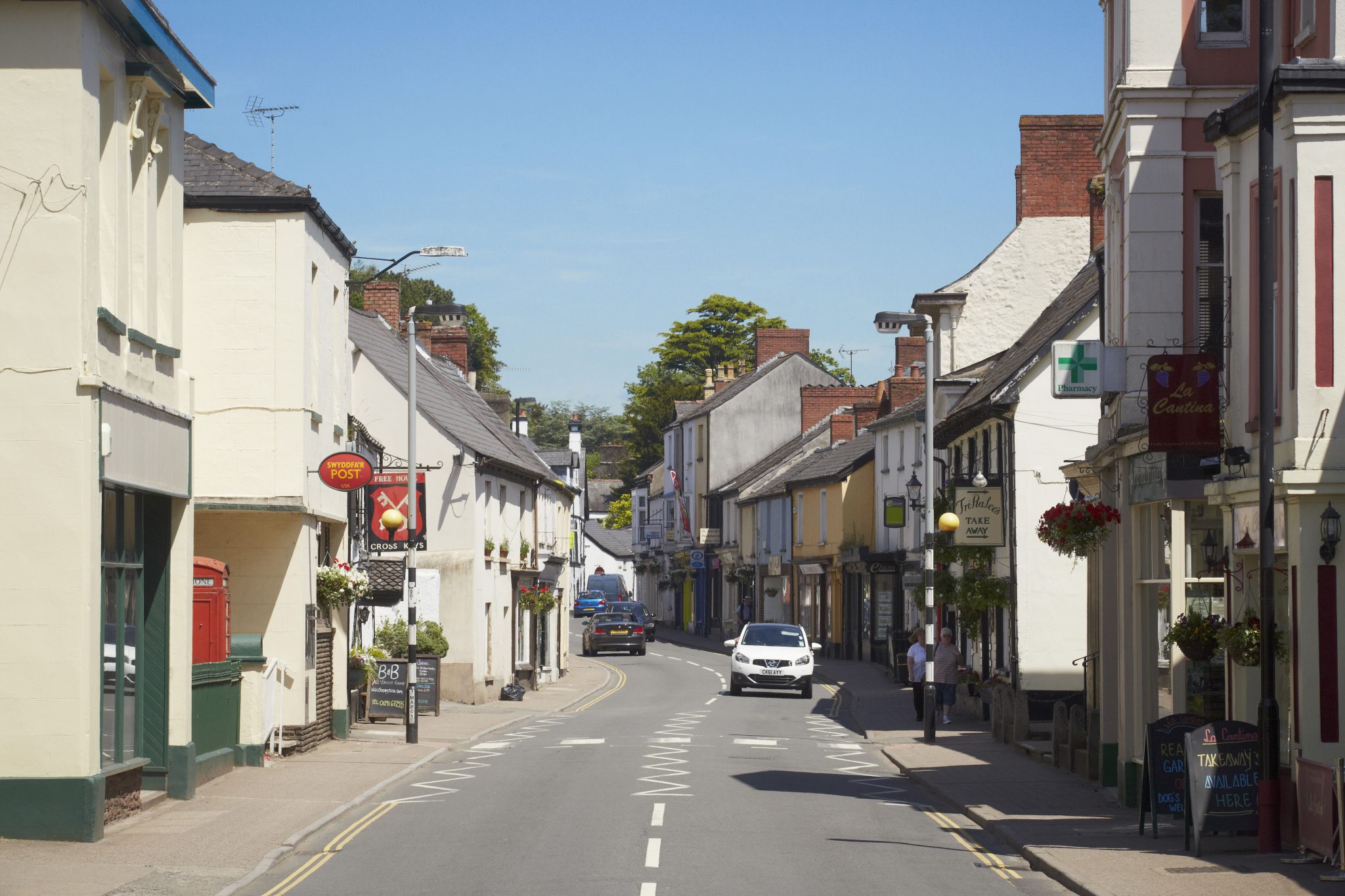 Proposals being developed to increase footfall in Usk through improved ...