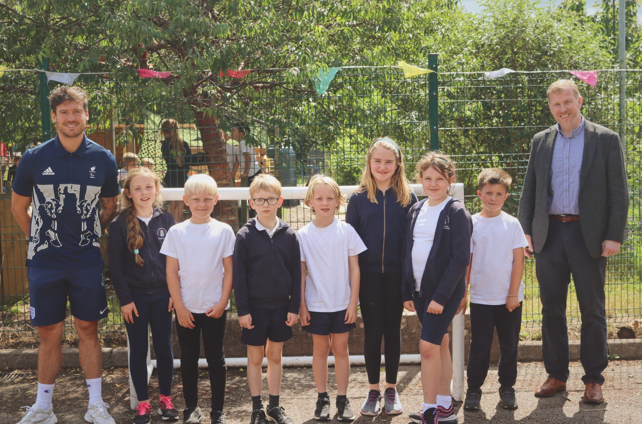 Team GB Paralympian Jack Rutter inspires pupils at Usk Primary School ...