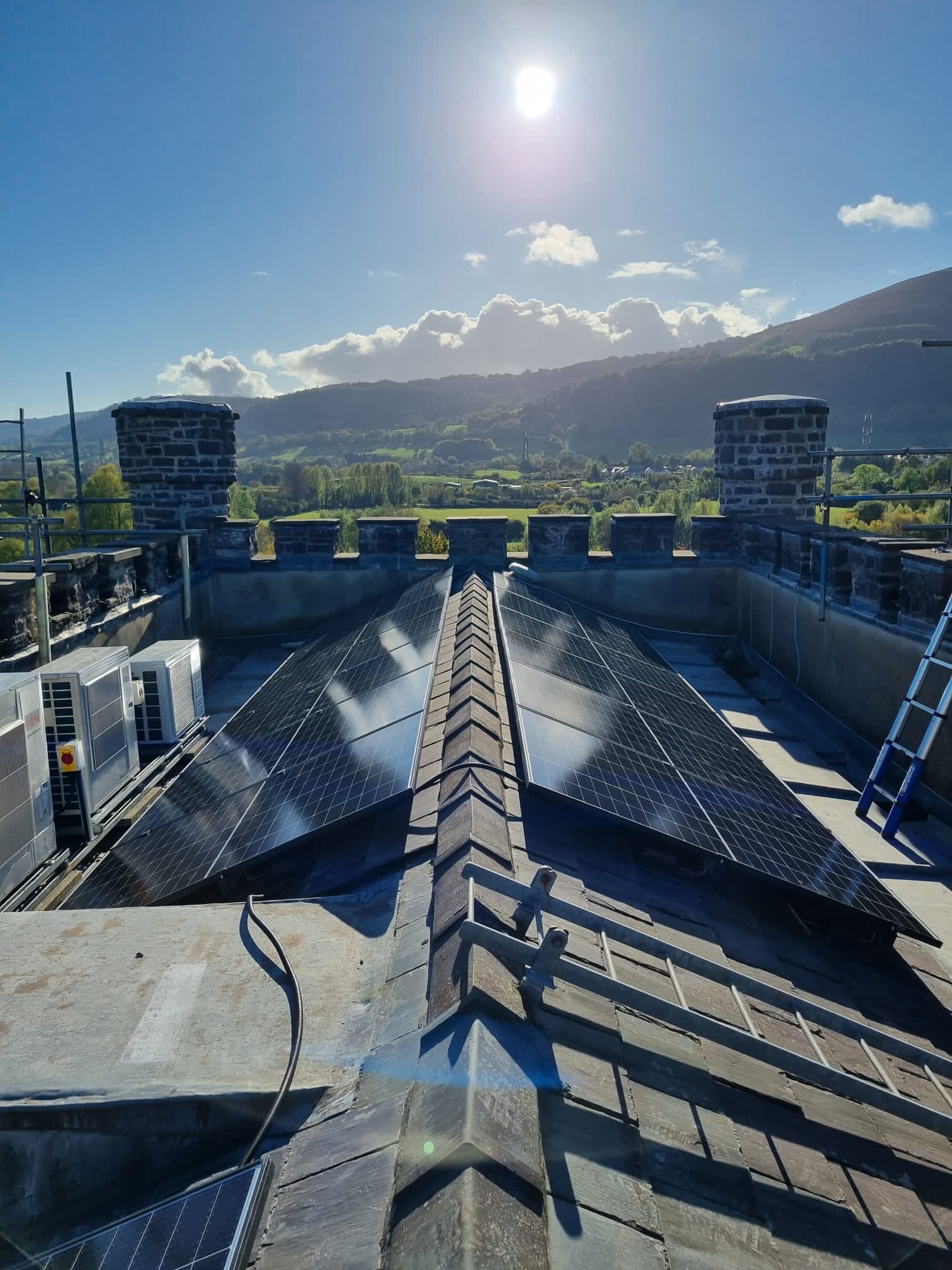 Medieval castle brought up to date in fight against climate change ...